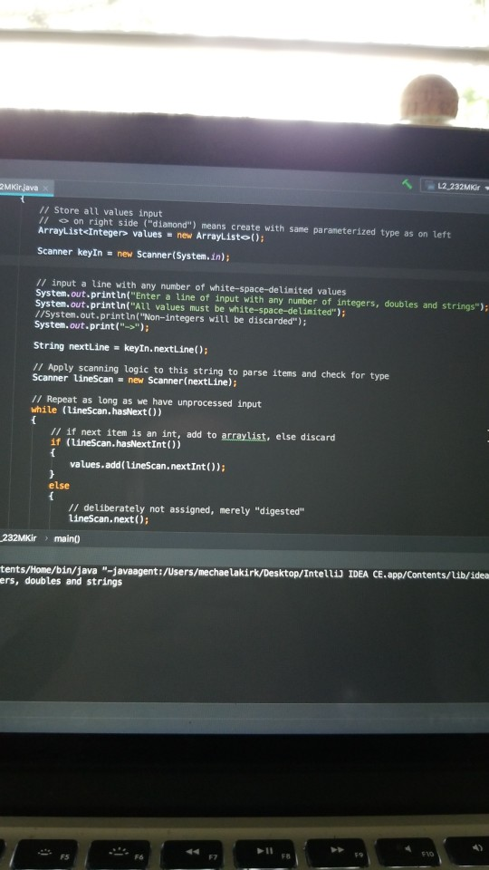 i need to use this code to capture multi lines...